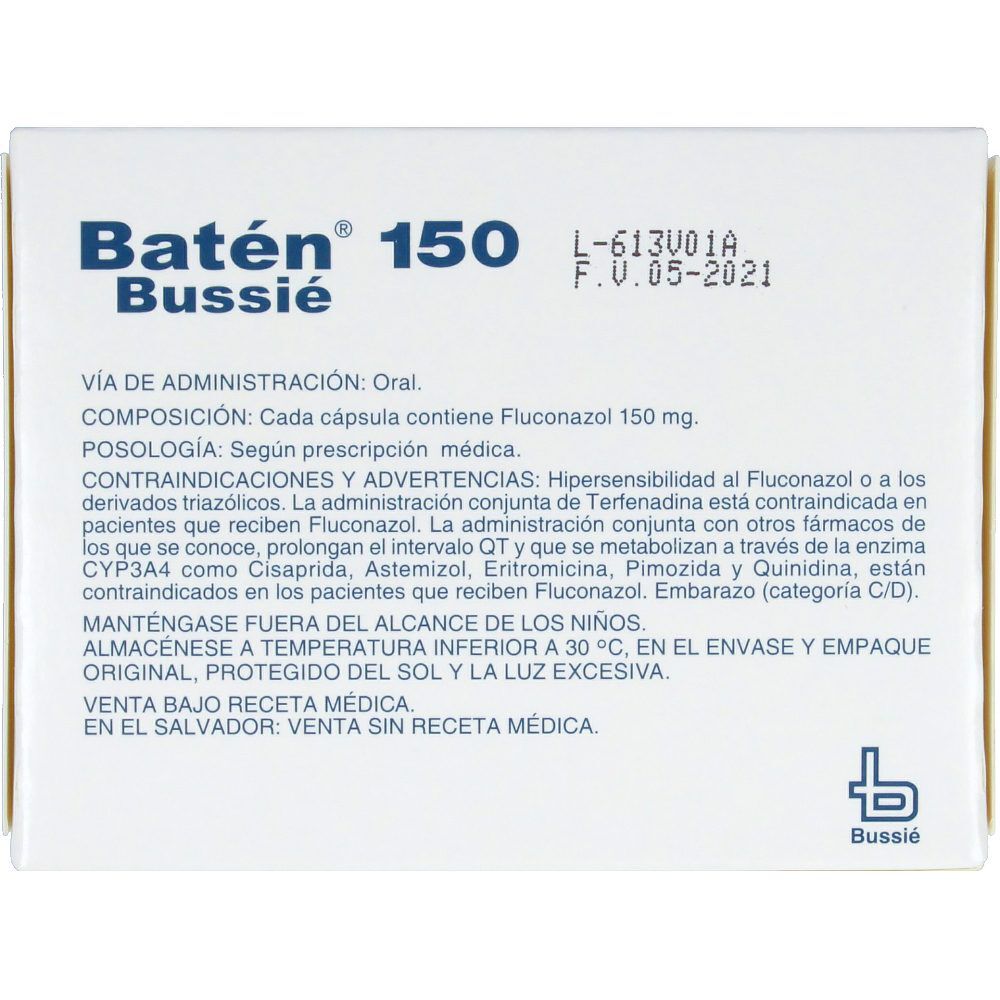 Baten Cápsulas 150Mg Caja X 2