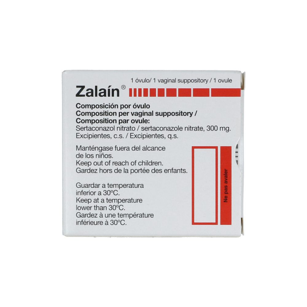 Zalain 300Mg Caja X 1 ovulo