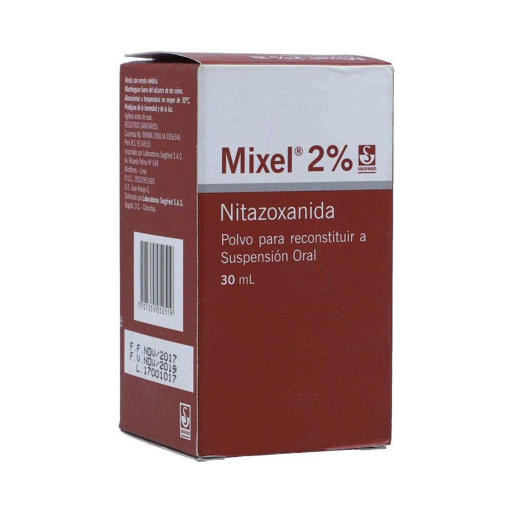 Mixel 2% Suspensión Oral Frasco X 30mL