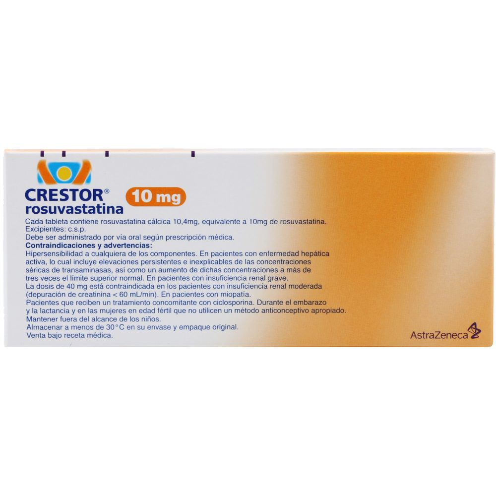 Crestor Tabletas 10Mg Caja X 30