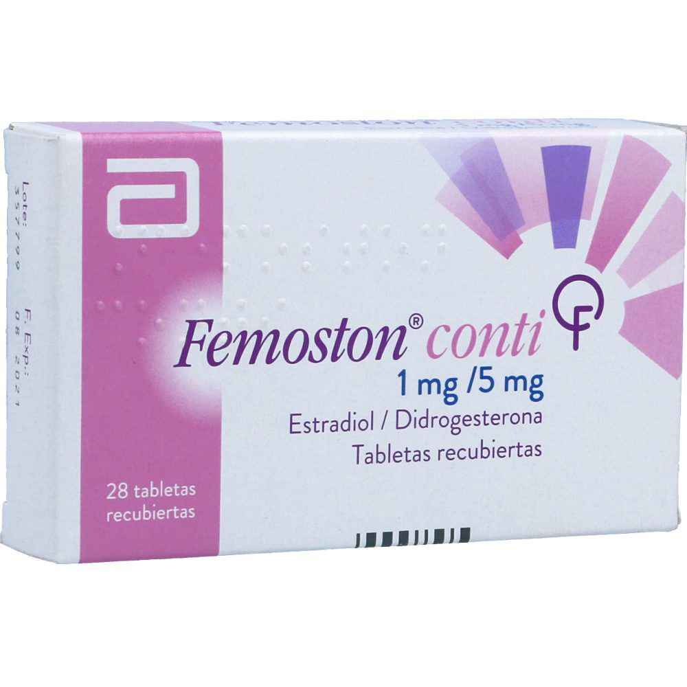 Femoston Conti Tabletas Recubiertas (1+5)Mg Caja X 28