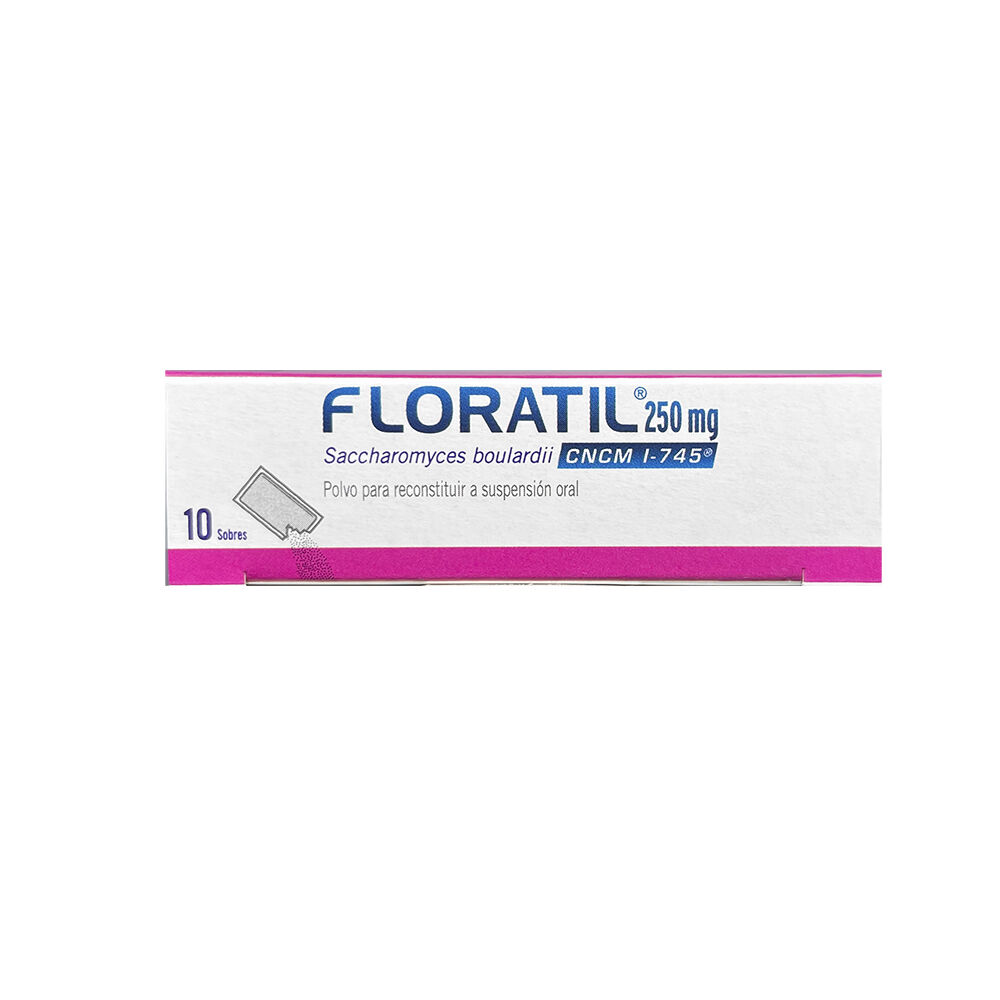 Floratil 250Mg Caja X 10 Sobres Granulado