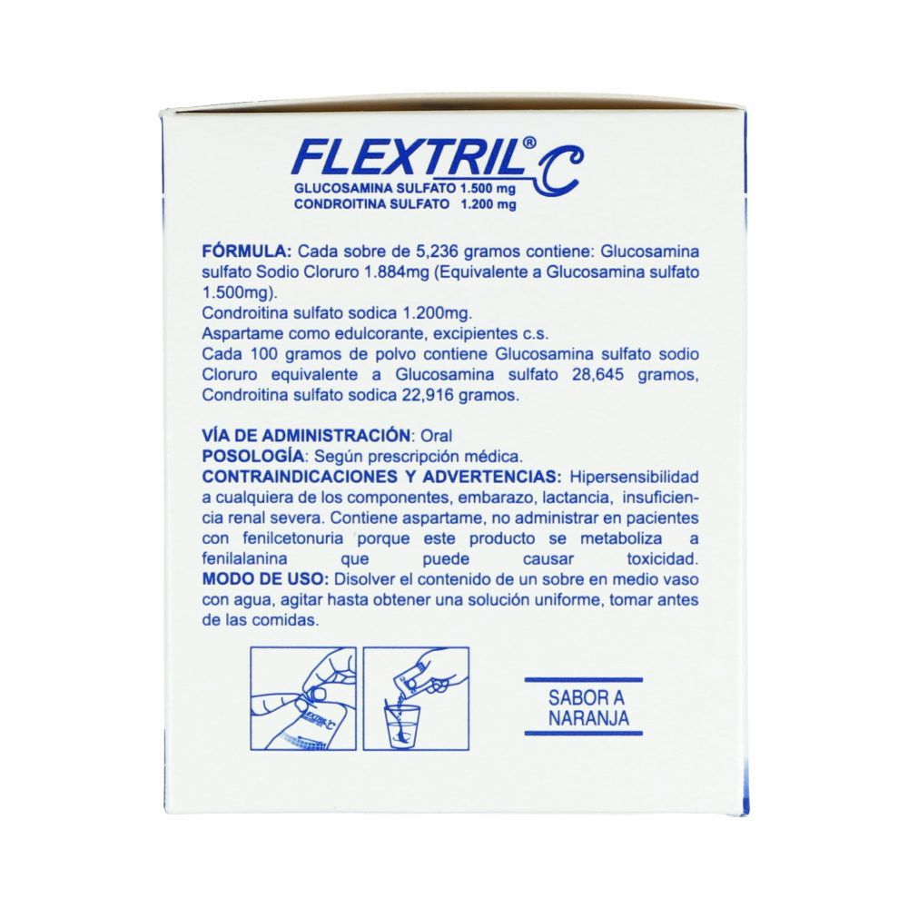 Flextril C 28.6Gr+22.9Gr Caja X 15 Sobres Polvo Suspensión Oral