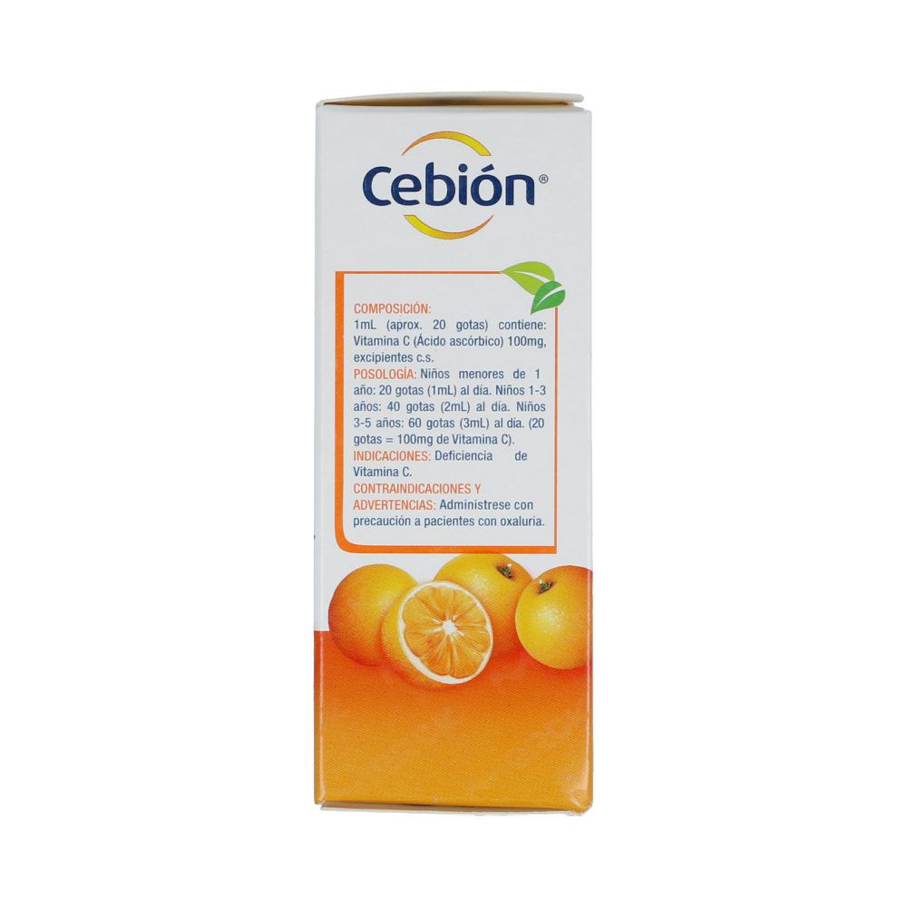 Cebión 100Mg/mL Solución Oral Frasco X 30mL