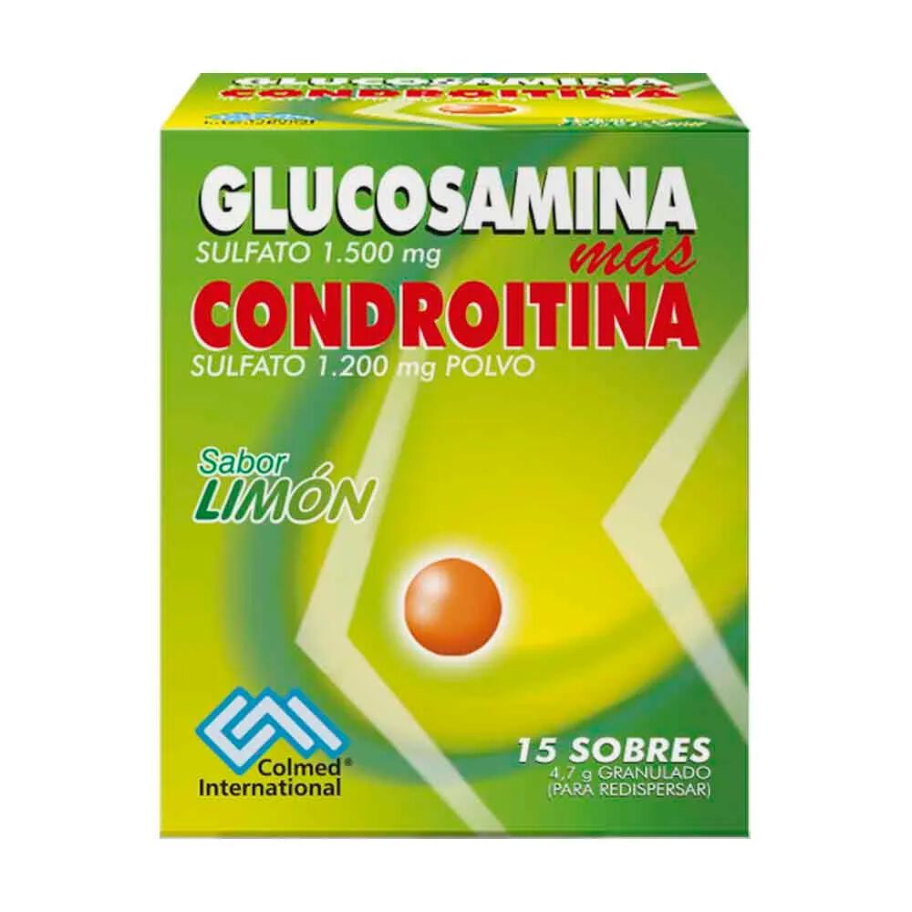 Condroitina+Glucosamina(1200+1500)Mg/Sobre Gran Suspension Oral Caja X ...