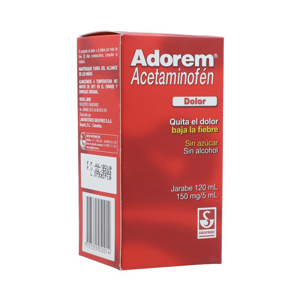 Adorem 150 Mg/5Ml(3%) Jarabe Fco X 120 Ml
