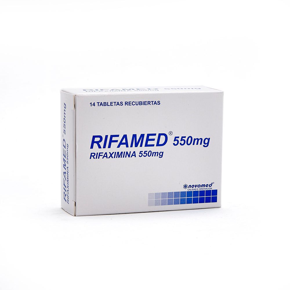 Rifamed 550 mg Caja X 14 Tabletas Recubiertas
