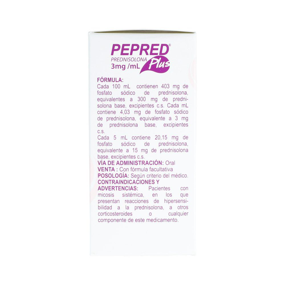 Pepred Plus Solución Oral 3Mg/mL Frasco X 60mL