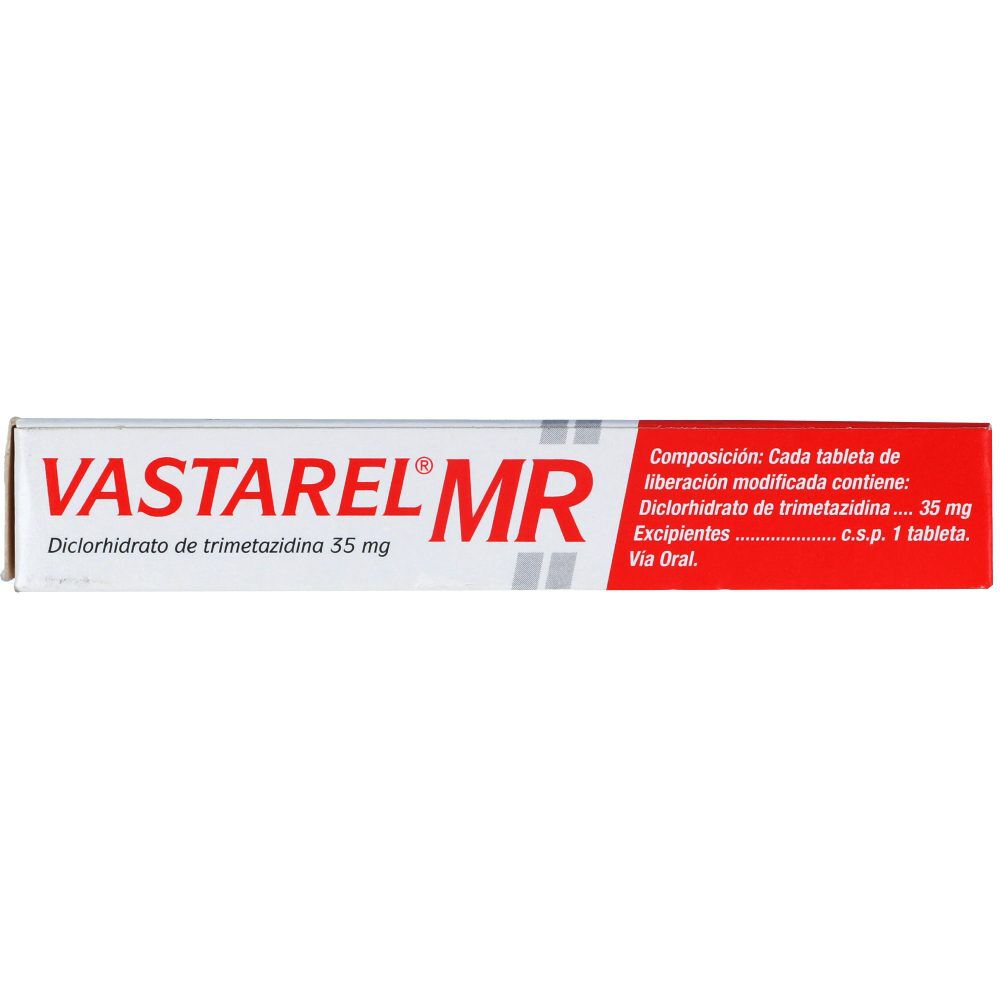 Vastarel Mr 35Mg Caja X 60 Tabletas Liberación Prolongada