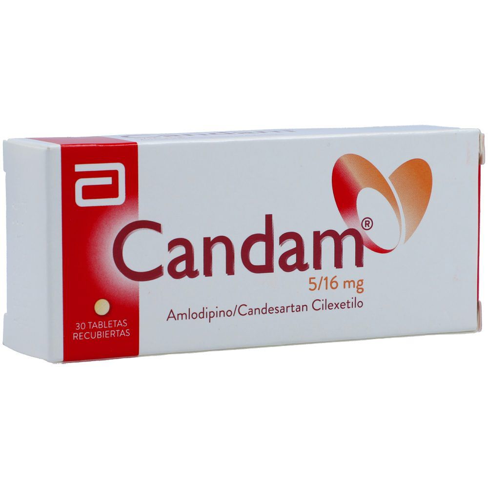 Candam (5+16)mg Tabletas Recubiertas