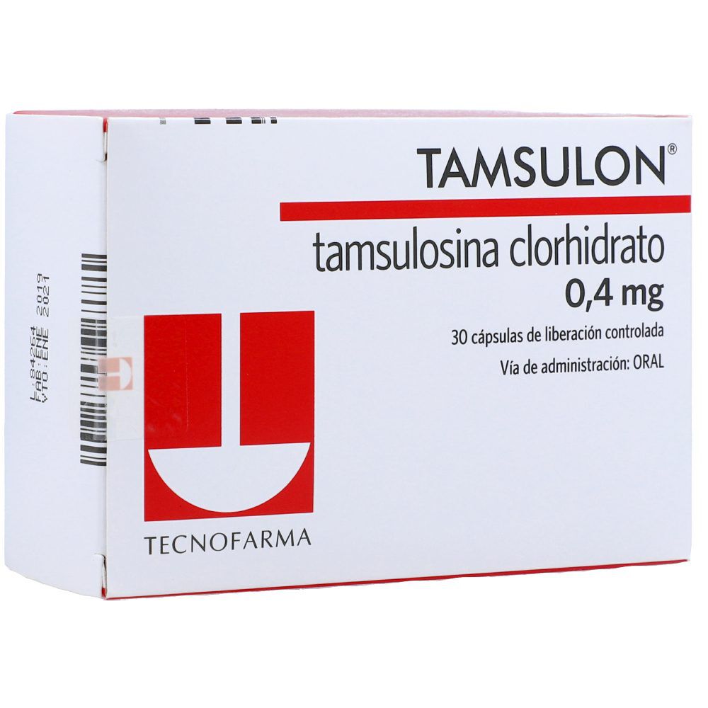 Tamsulon Cápsulas Liberación Controlada 0.4Mg Caja X 30