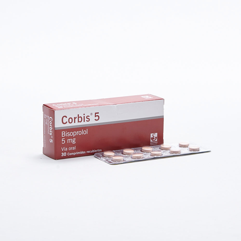 Corbis 5Mg Tableta Recubierta Caja X 30