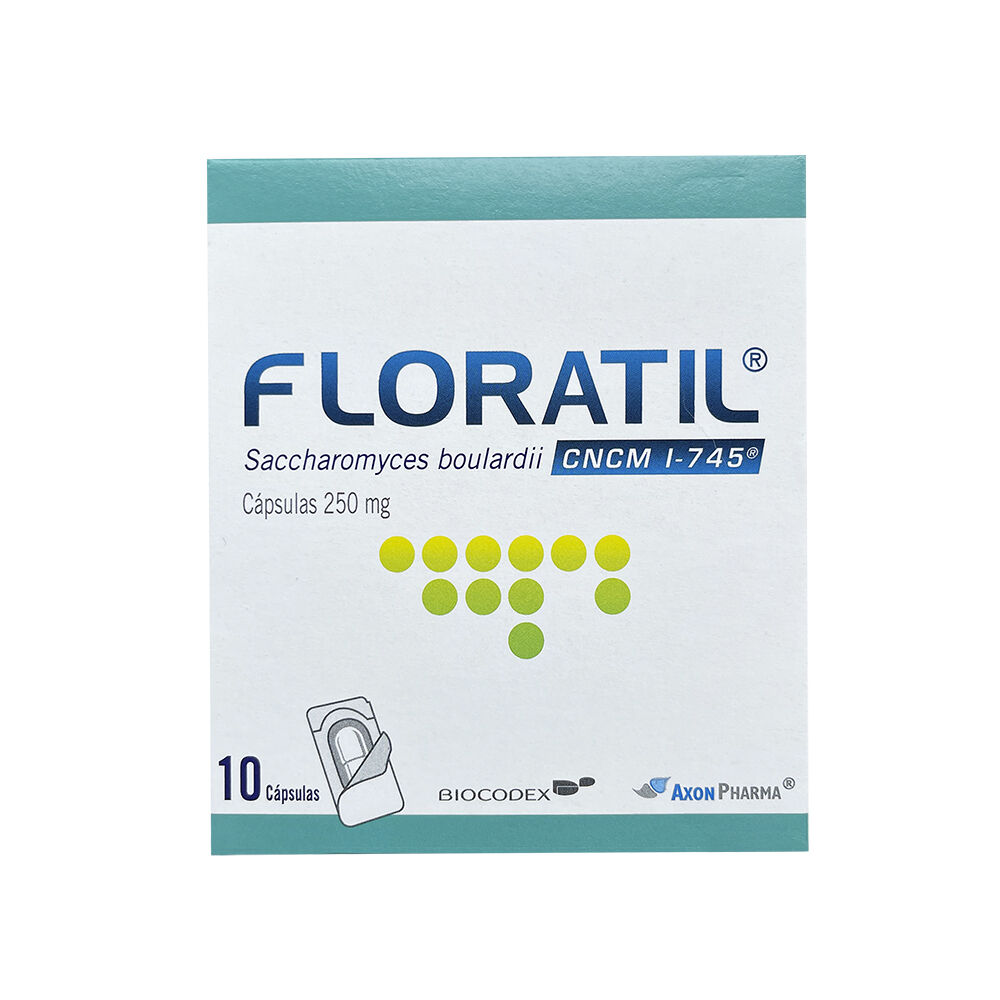 Floratil 250Mg Caja X 10 Cápsulas