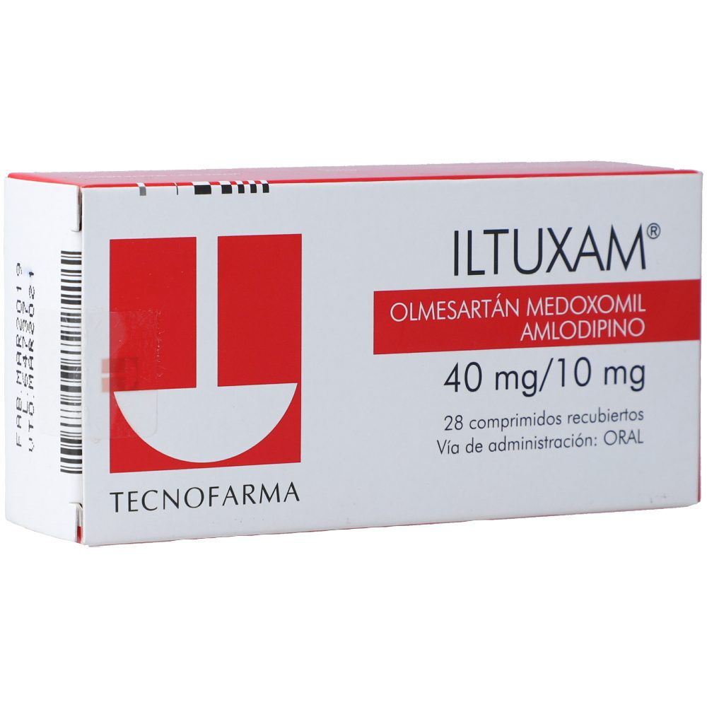 Iltuxam (40/10)Mg Caja X 28 Tabletas Recubiertas