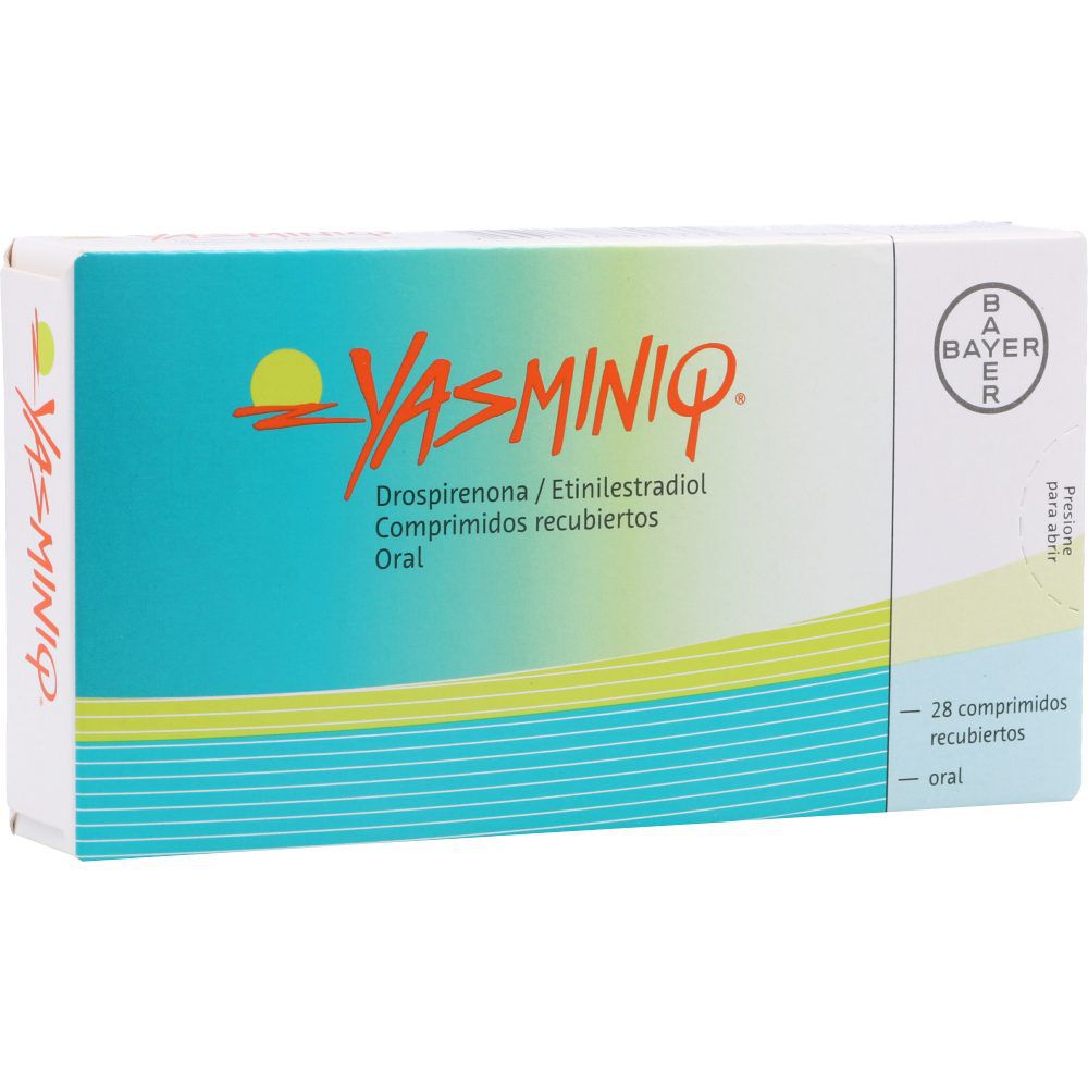 Yasminiq 3Mg+0.02Mg Caja X 28 Grageas