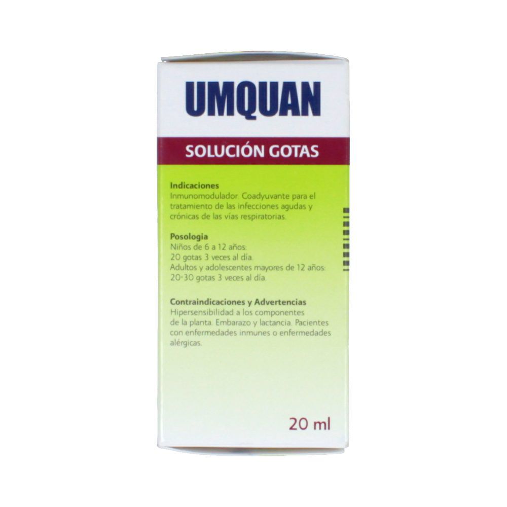 Umquan Solución Gotas 800Mg Frasco X 20mL