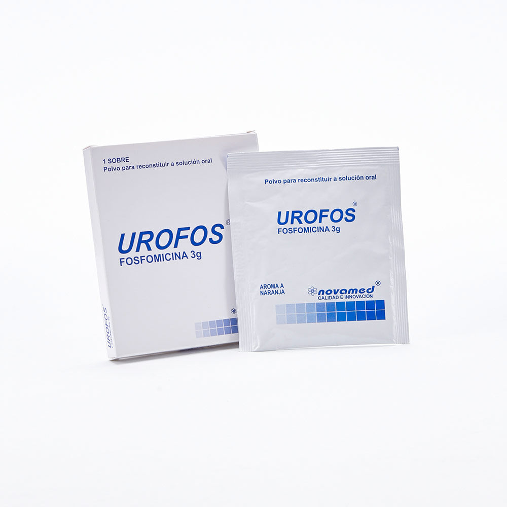 Urofos 3Gr/Sobre Polvo Solución Oral Caja X 1 Sobre X 8.7Gr