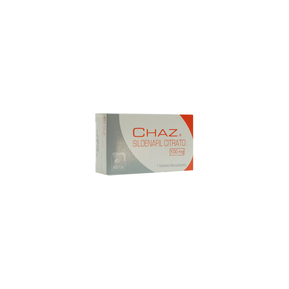 Chaz Tabletas 100Mg Caja X 1 Tableta Recubierta