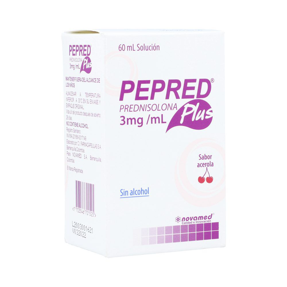 Pepred Plus Solución Oral 3Mg/mL Frasco X 60mL