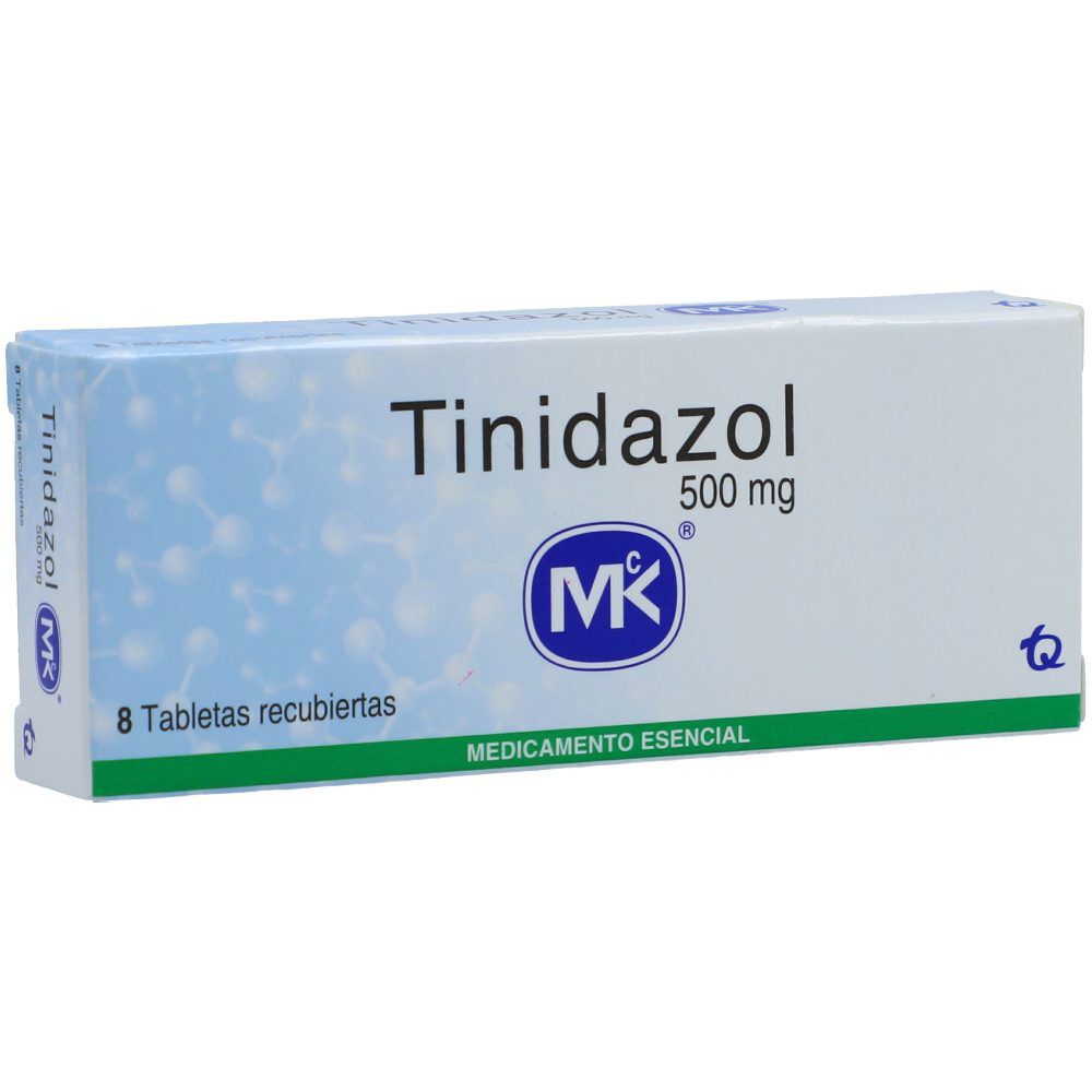 Tinidazol Mk 500Mg Caja X 8 Tabletas