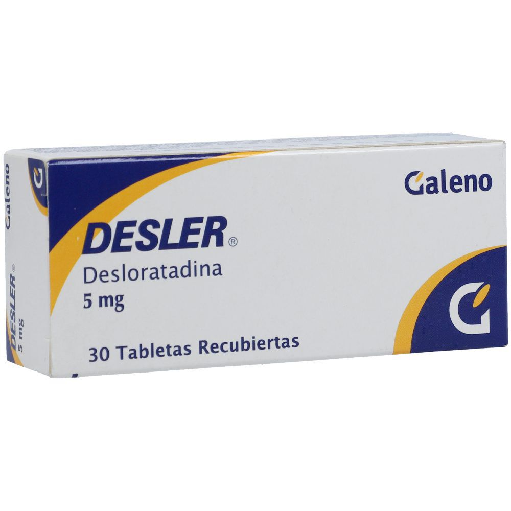 Desler 5Mg Caja X 30 Tabletas Recubiertas