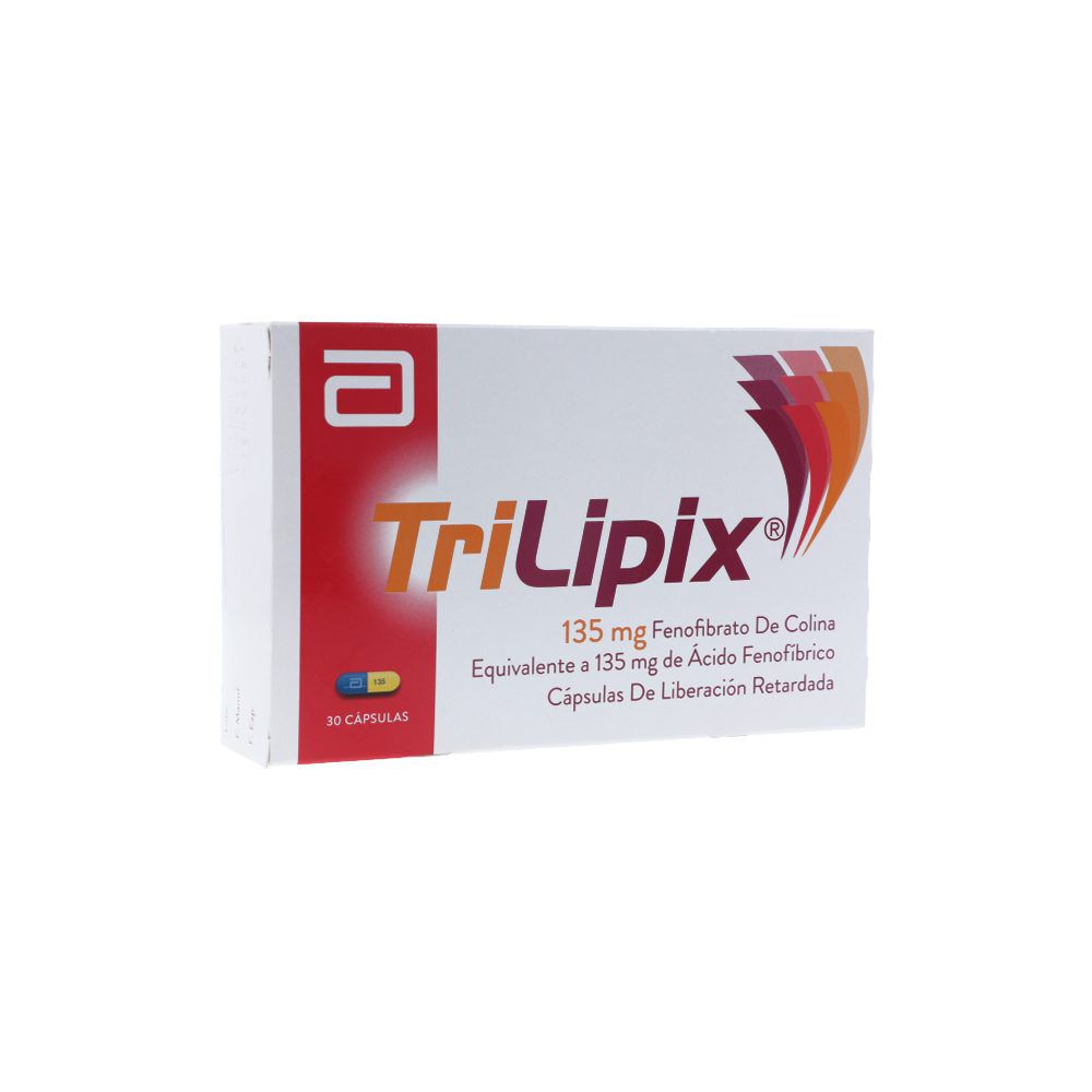 Trilipix Cápsulas Liberación Retardada 135mg