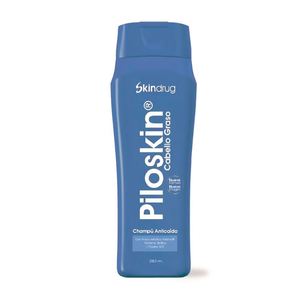 Shampoo Piloskin Cabello Graso Frasco X 280mL