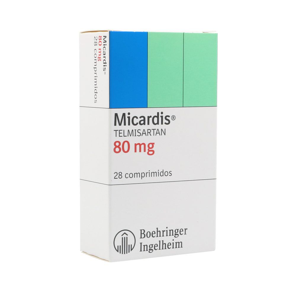 Micardis Tabletas 80Mg Caja X 28