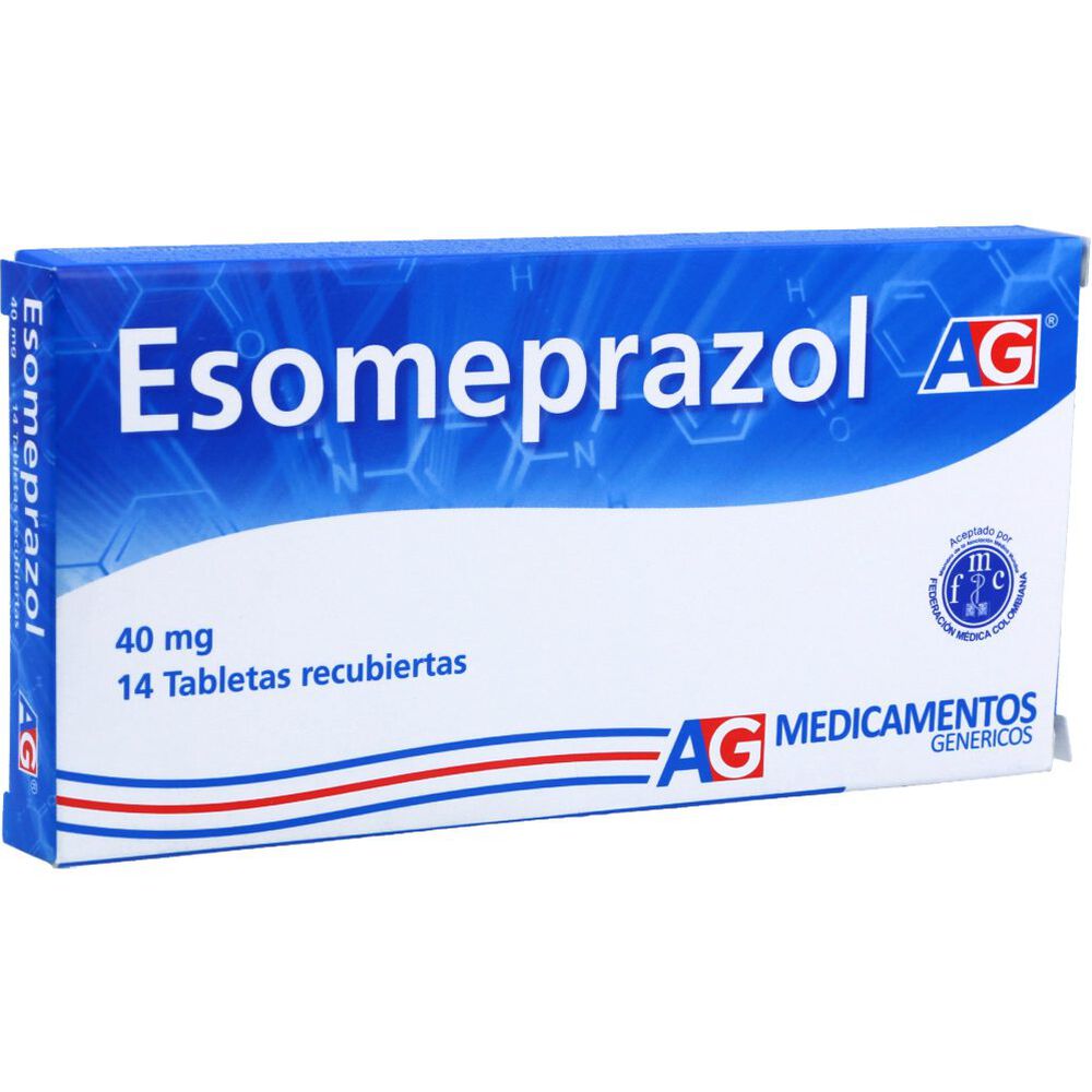 Esomeprazol Tabletas Recuebiertas 40Mg Caja X 14