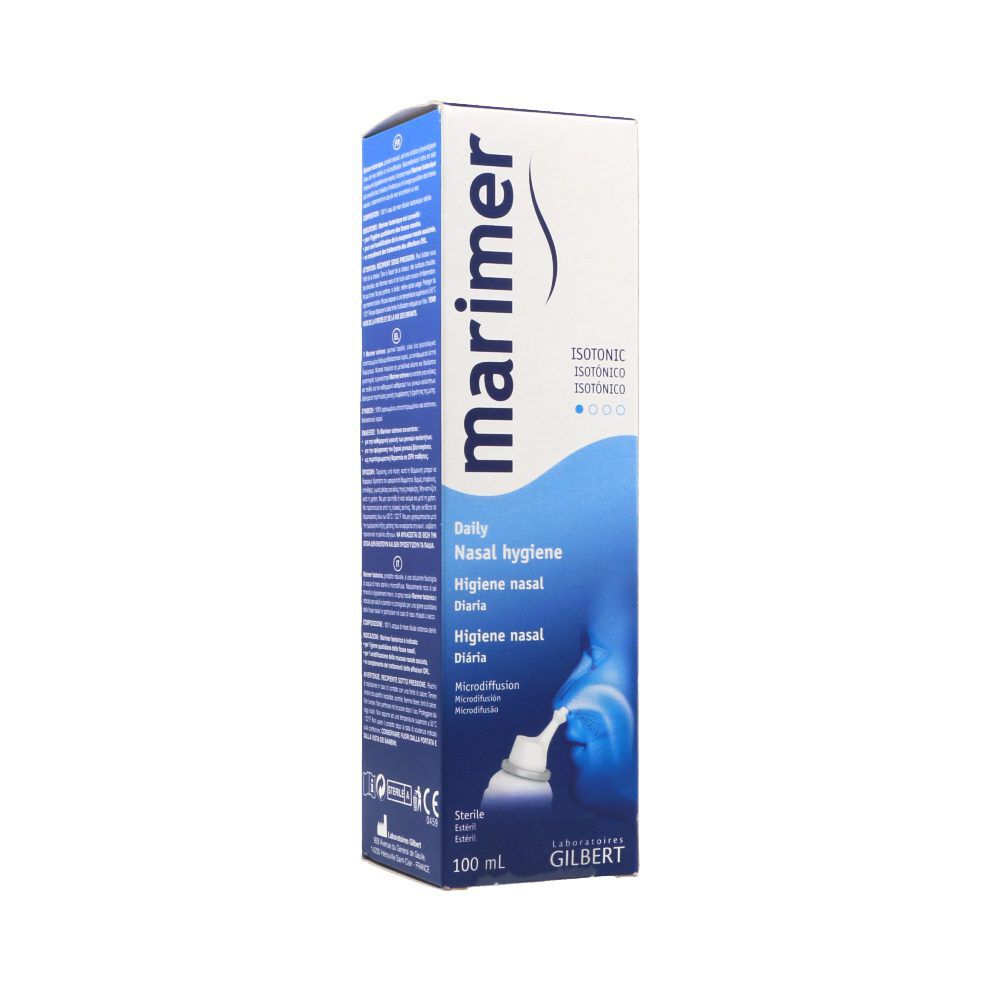 Marimer Isotónico Higiene Nasal Diaria Frasco X 100 mL