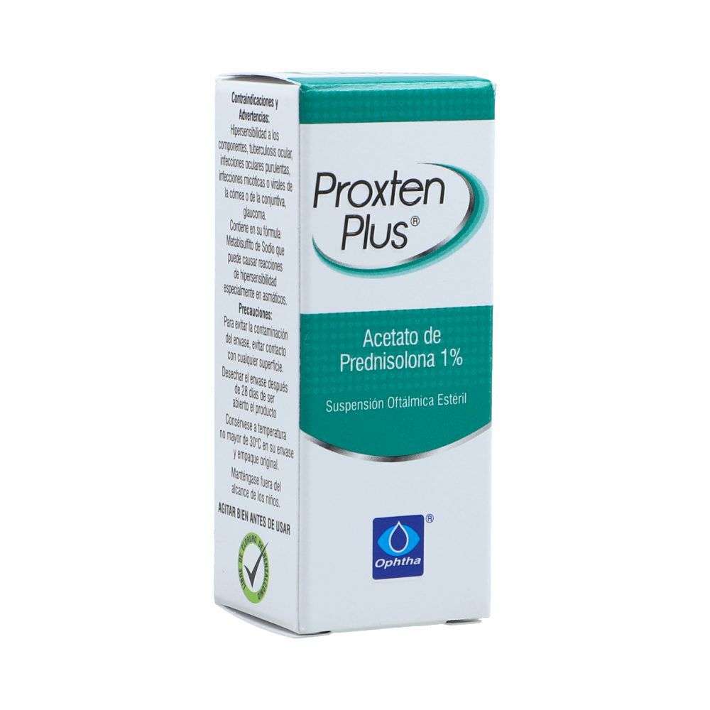 Proxten Plus 10Mg/Ml(1%) Susp Oft Frasco X 5Ml