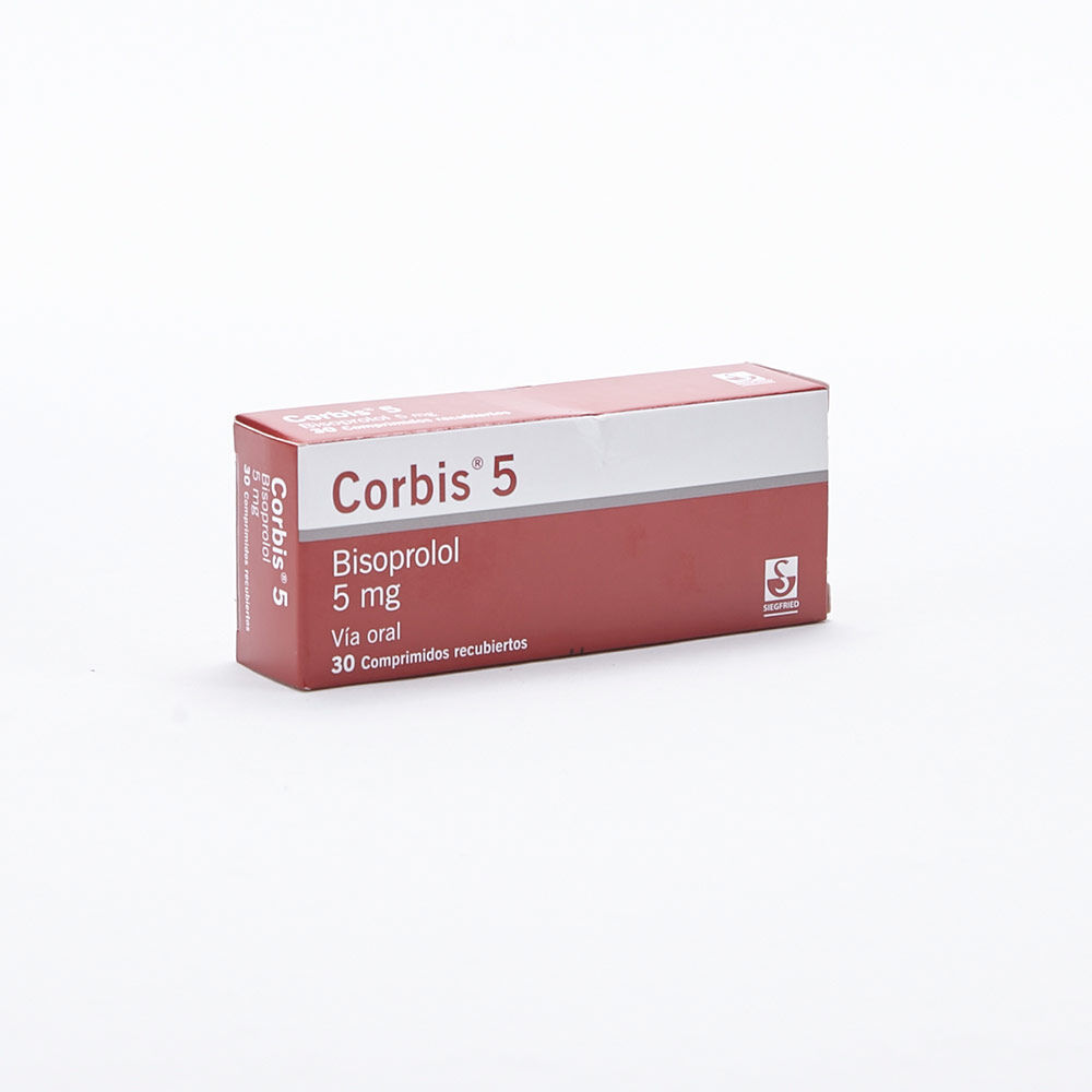 Corbis 5Mg Tableta Recubierta Caja X 30