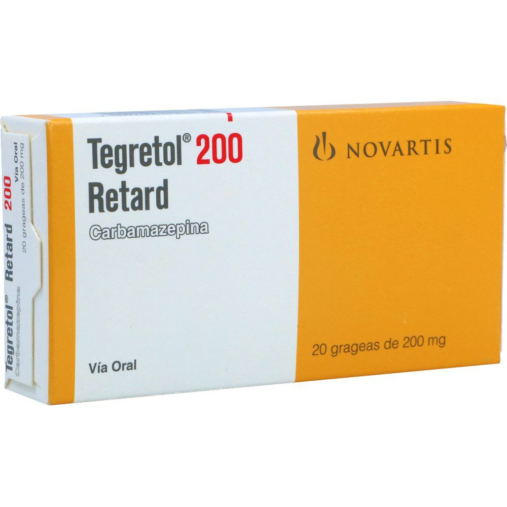Tegretol Retard Tabletas 200Mg Caja X 20