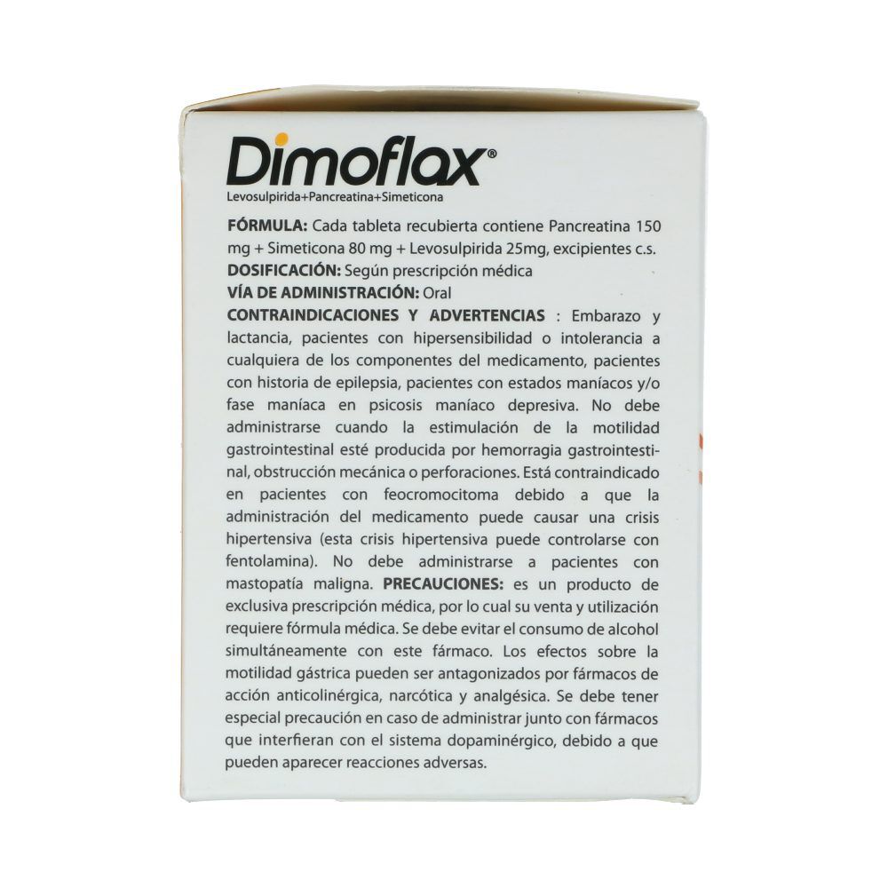 Dimoflax Tabletas Cubierta con Entérica Caja X 60
