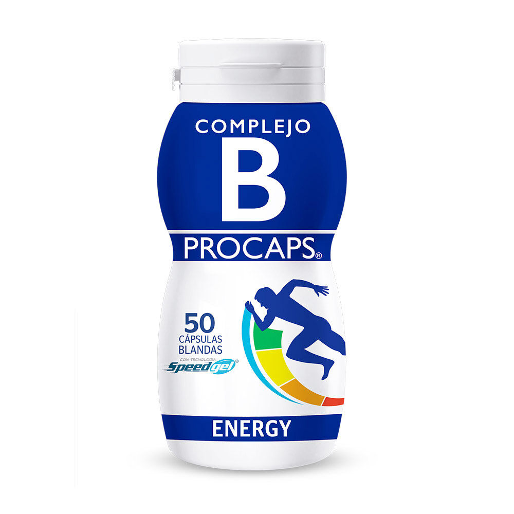 Complejo B Cápsulas Blandas Procaps Frasco X 50