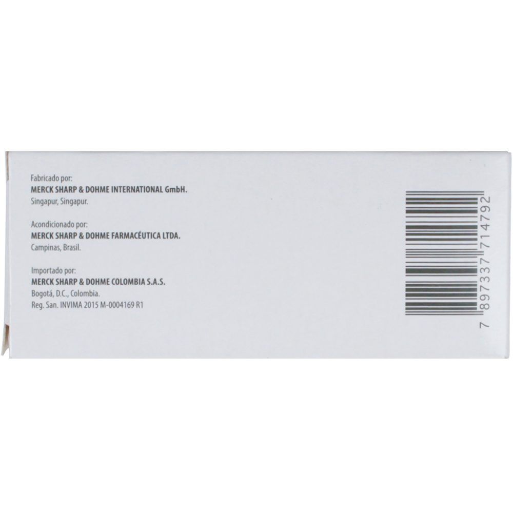 Vytorin 10Mg+20Mg Caja X 14 Tabletas