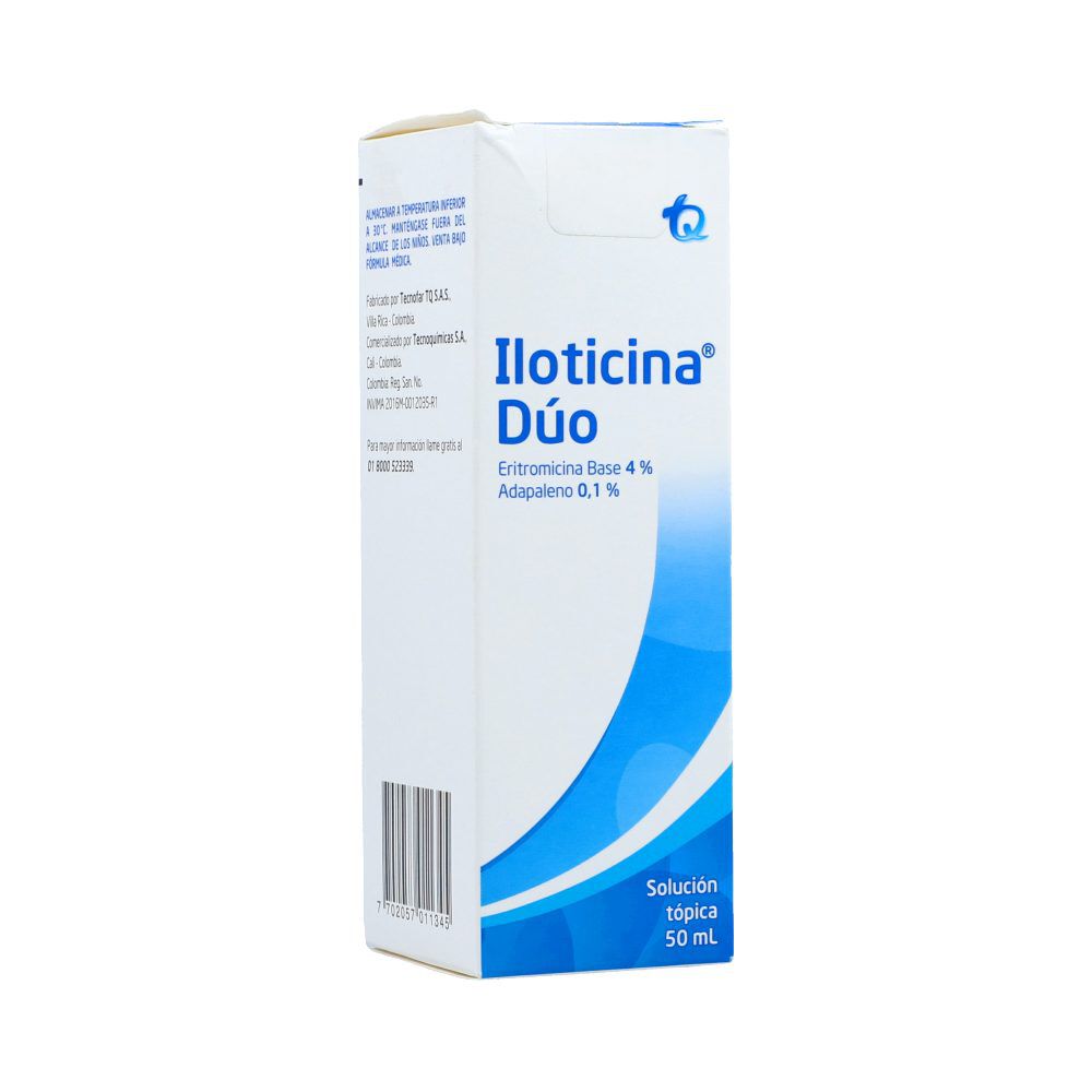 Iloticina Duo (4+0.1)% Frasco X 50mL Solución Tópica