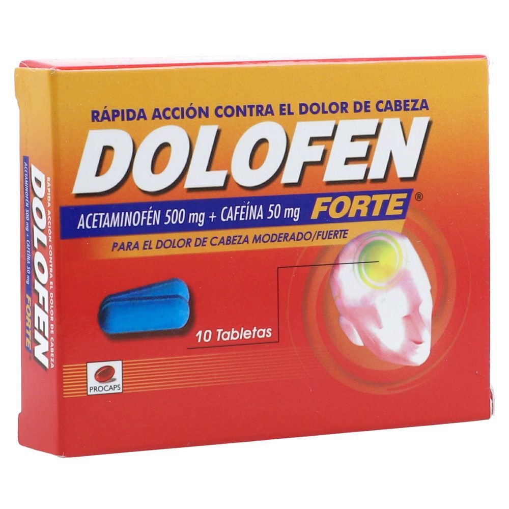 Dolofen Forte (500+50) mg Tabletas Caja X 10