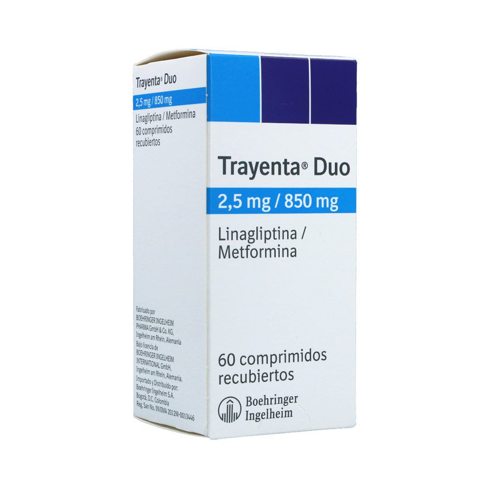 Trayenta Duo 2.5/850mg Tableta Recubierta