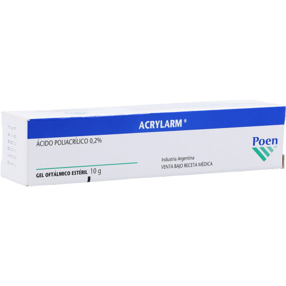 Acrylarm Gel Oftalmico Esteril 0,2% Caja X 1 Tubo X 10Gr