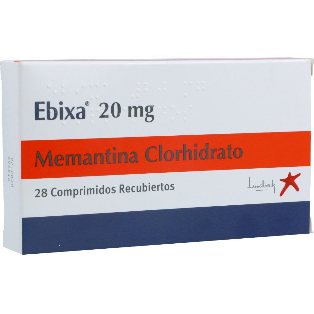 Ebixa Tabletas Recubiertas 20Mg Caja X 28
