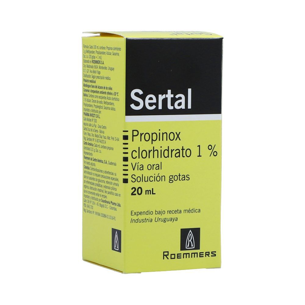 Sertal 1% Sol Oral Frasco X 20mL