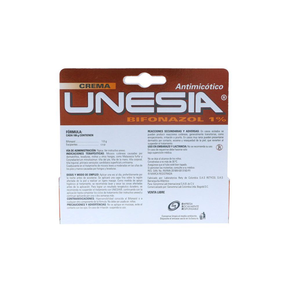 Unesia Ungüento Antimicótico 20Gr