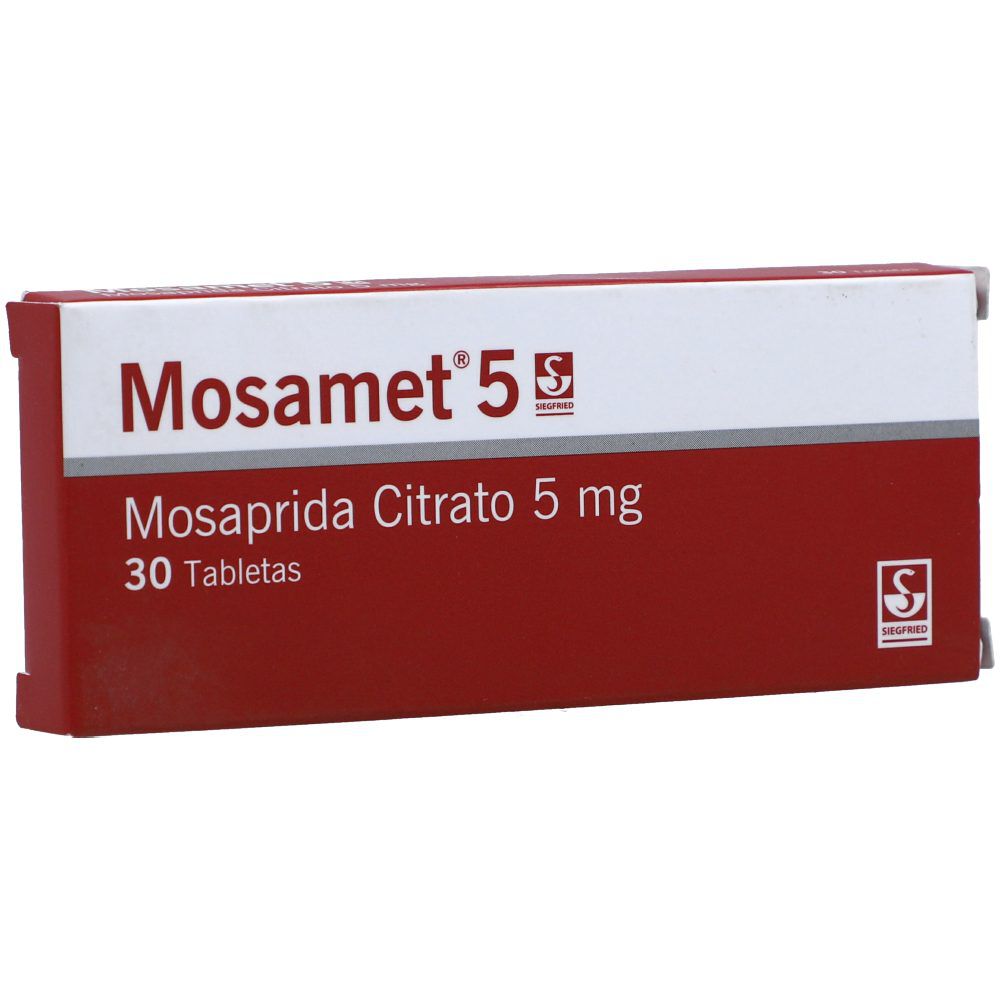 Mosamet 5 Mg Tabletas Caja X 30