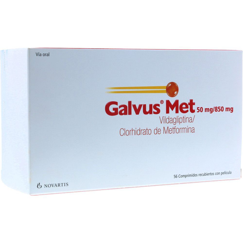 Galvus 50 mg Caja X 56 Tabletas