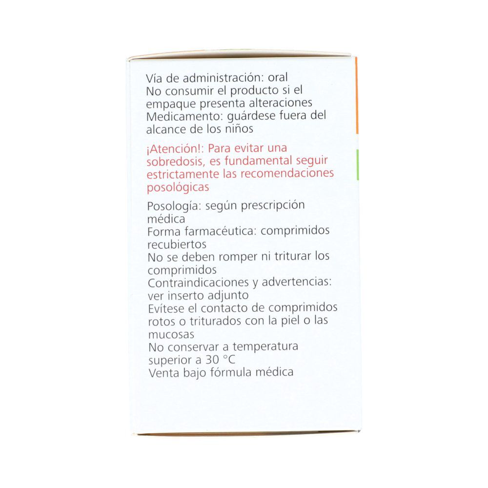 Valixa 450 mg Tableta Recubierta Frasco X 60