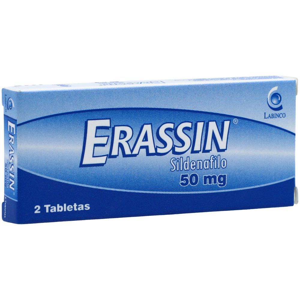 Erassin 50 mg - 2 Tabletas | Cruz Verde