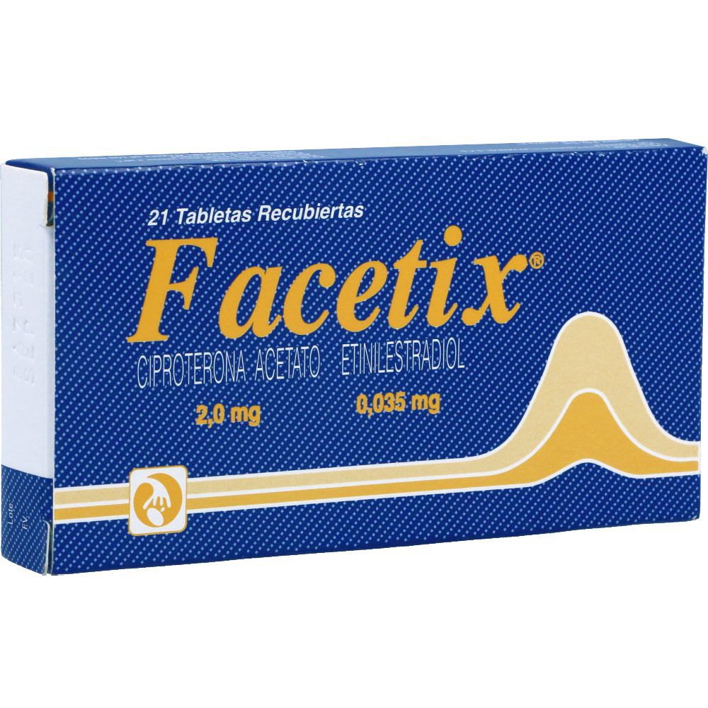Facetix Tabletas Recubiertas 2,0mg/0,035mg Caja X 21