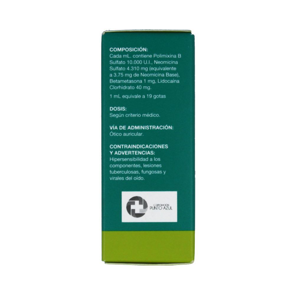 Panotil Beta Solución Gotas Ótica 10000Ui+3.75Mg+1Mg+40Mg Frasco X 8mL