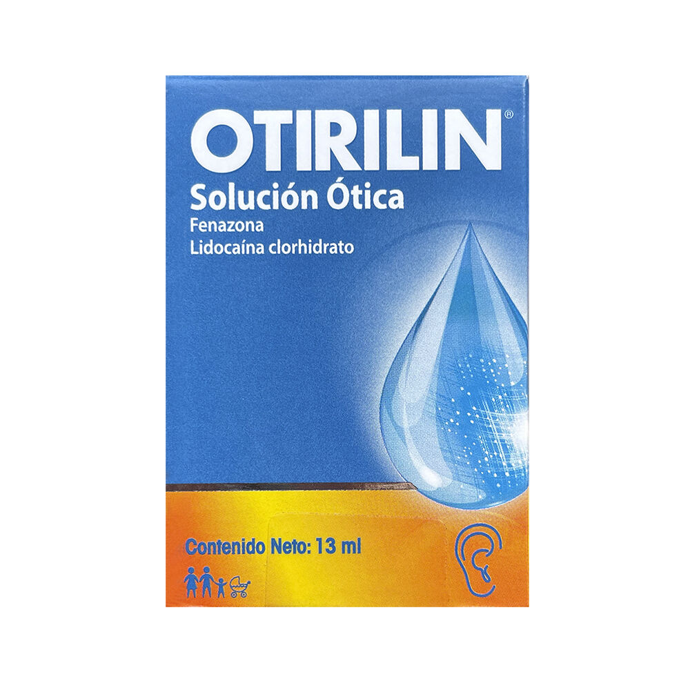 Otirilin (40Mg+10Mg)/Gr Solución Otica Frasco X 15 mL